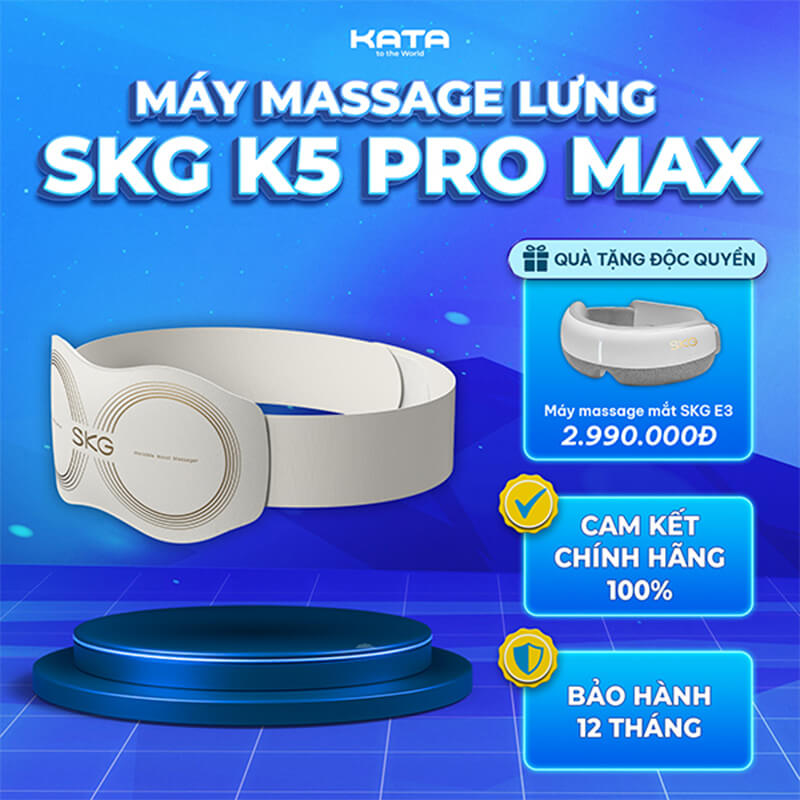 Hướng dẫn sử dụng máy massage lưng SKG K5 PRO MAX cần chú ý gì?