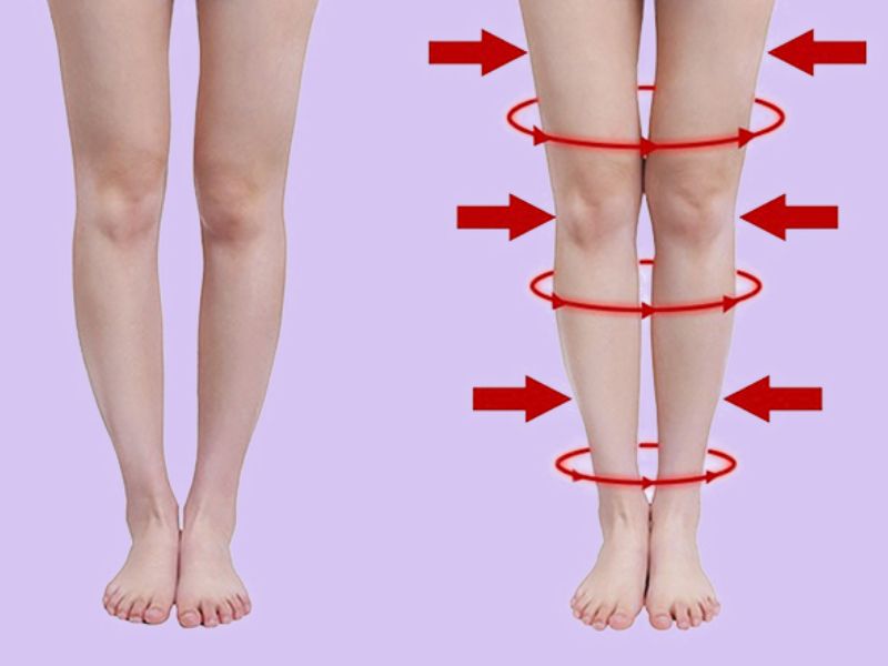 8 bài tập giúp chân thẳng, loại bỏ chân cong và chân vòng kiềng